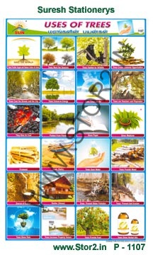Uses of Trees-Picture Chart No.-1107