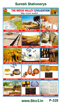 Indus Valley Civilization-Picture Chart No.-325
